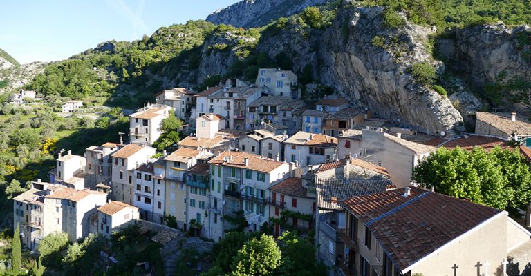 Sigale, Village perché de la Vallée de L’Estéron, Alpes-Maritimes